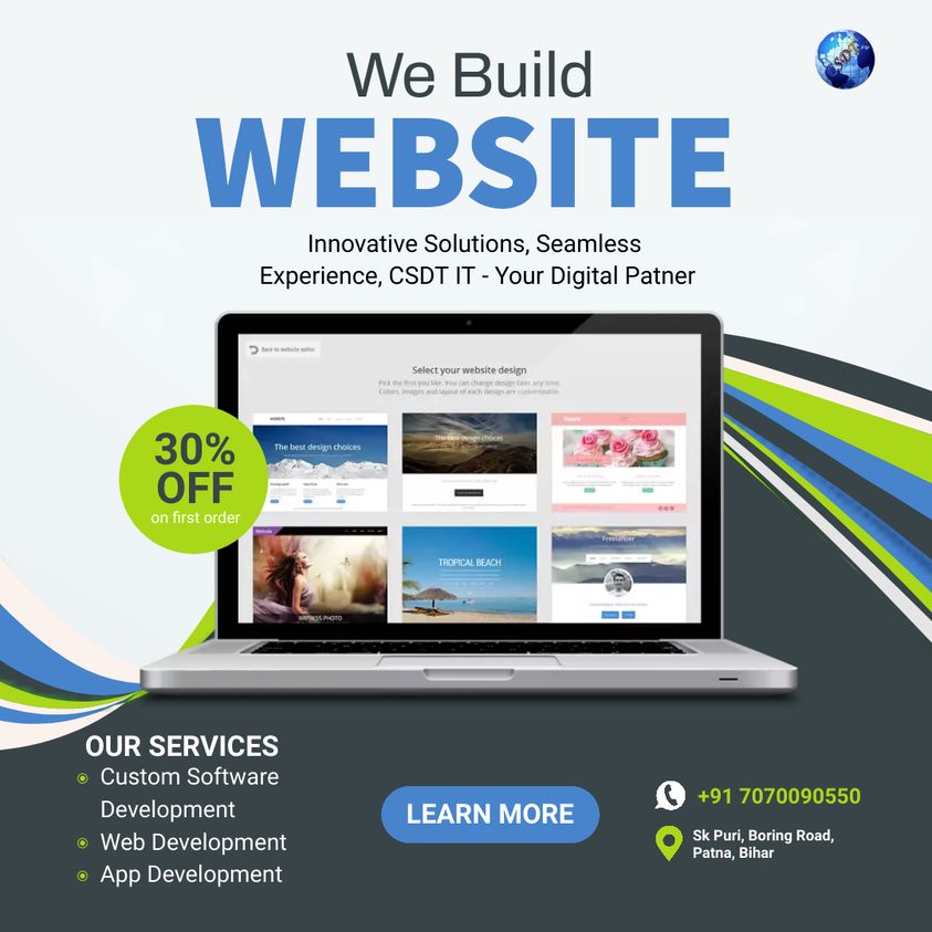 Elevating Businesses with CSDT IT Solution in Patna, Bihar, India